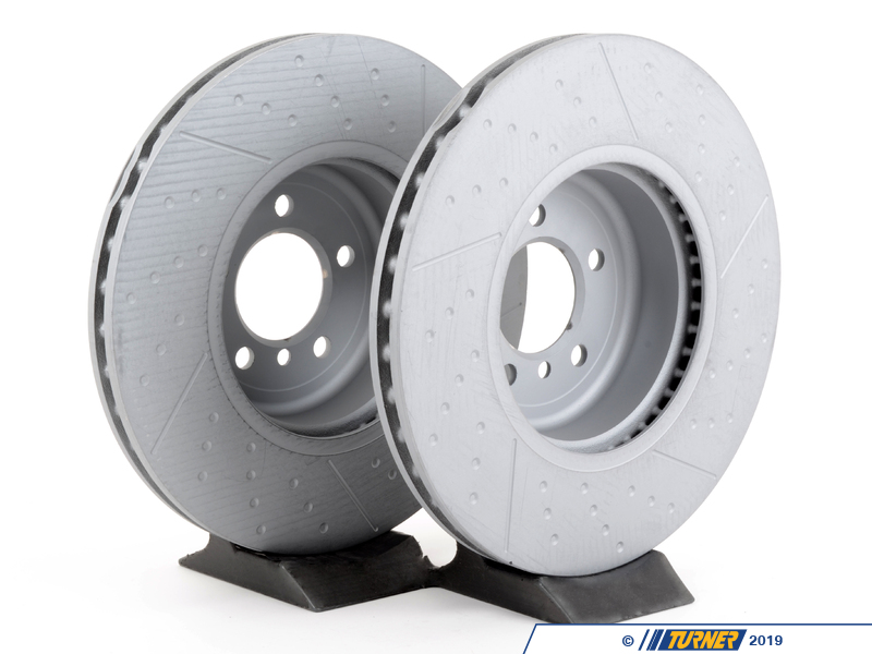 34106797603zKT - F3X 335i/435i M Sport (S2NHA) Front Zimmermann Dimpled ...