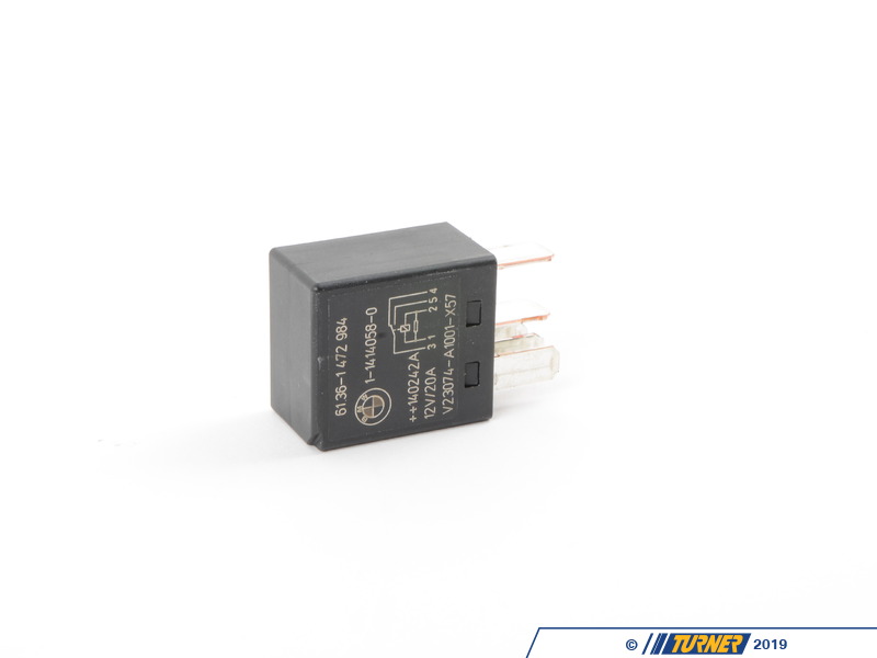 61361472984 - Genuine MINI Relay Black - 5 Post | Turner Motorsport