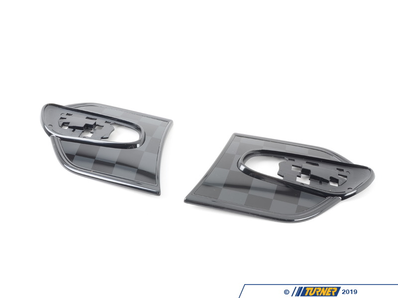 51142352625 - Genuine MINI Trim Cover Set With Pad Checkered Bl/Gr ...