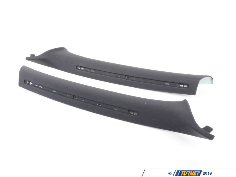 51432699053KT - Genuine BMW A-B-C Pillar Cover Kit - black - E46 323Ci ...