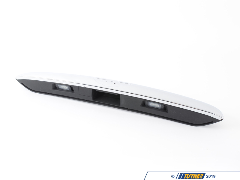 51137362121 - Genuine MINI Trunk Lid Grip With Key Button Chrom ...