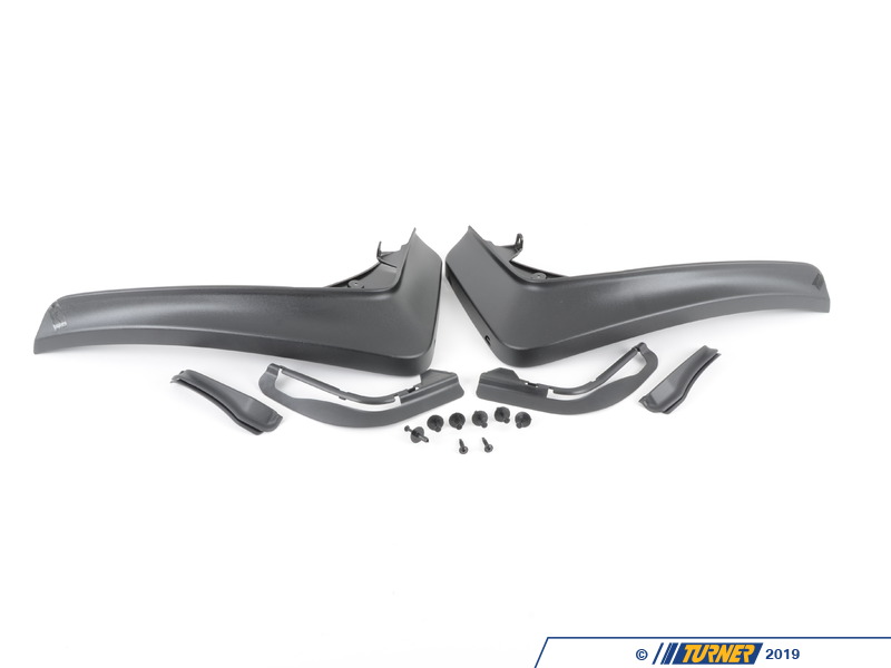82162302409 - Genuine BMW Mud Flaps - Front - F15 | Turner Motorsport