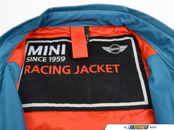 80142358984 - Genuine MINI Mini Jacket For Men 'Racing' Blue Saphire, L ...
