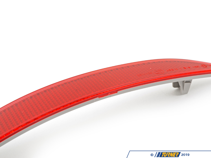 63147314884 - Genuine BMW Reflector - Bumper Cover (Red) - E84 X1 ...