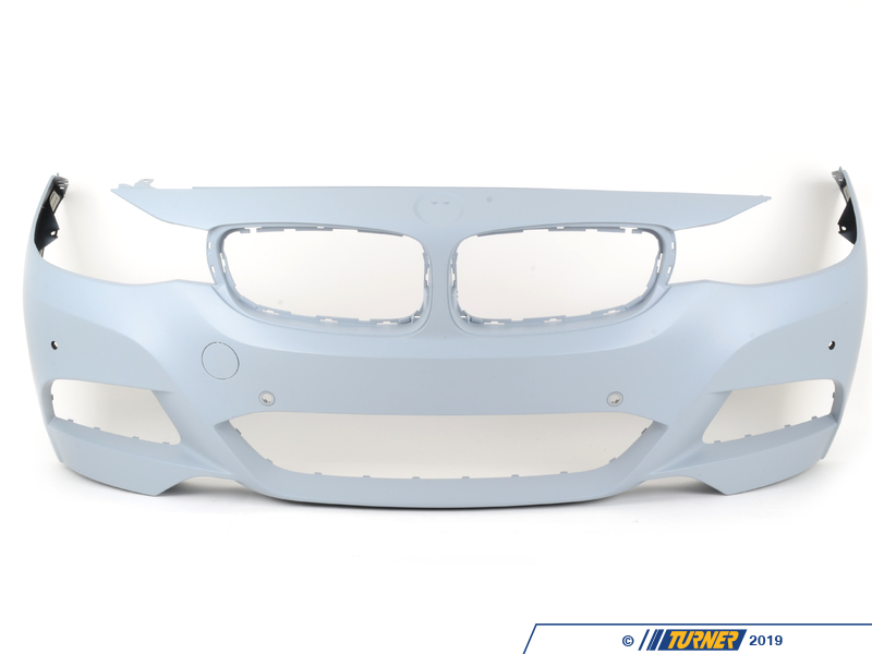 51118061647 - Genuine BMW Trim Cover, Bumper, Primered, Front Us ...