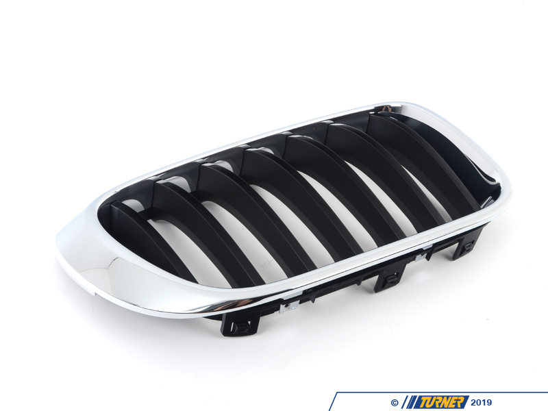 51117338572 - Genuine BMW Front Right Grille - Chrome and Gloss Black ...
