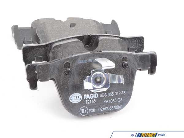 34216850570 - OEM Pagid Rear M Sport Brake Pad Set - F30 335i, F32 435i ...
