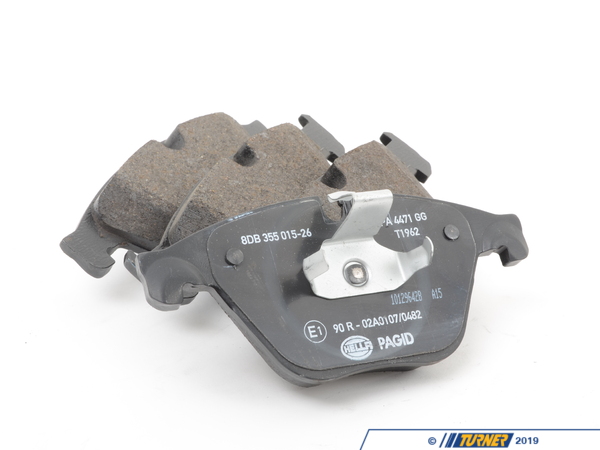 34116850886 - OEM Pagid Front Brake Pads - F10 535i, xi, F12 640i 640xi ...