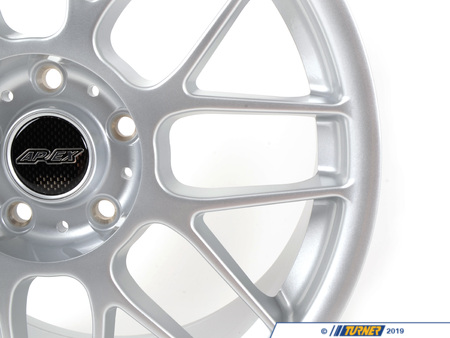 arc8189et42HS - APEX ARC-8 18x9" ET42 Hyper Silver Wheel 18.65lbs ...