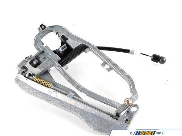 51228243635 - Genuine BMW Rear Door Handle Carrier - Left - E53 X5 ...