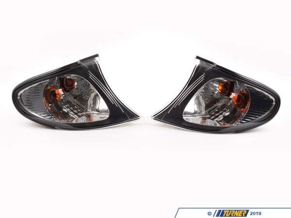 63136914199KT - Genuine European BMW Front Euro Clear Turn Signal Set ...