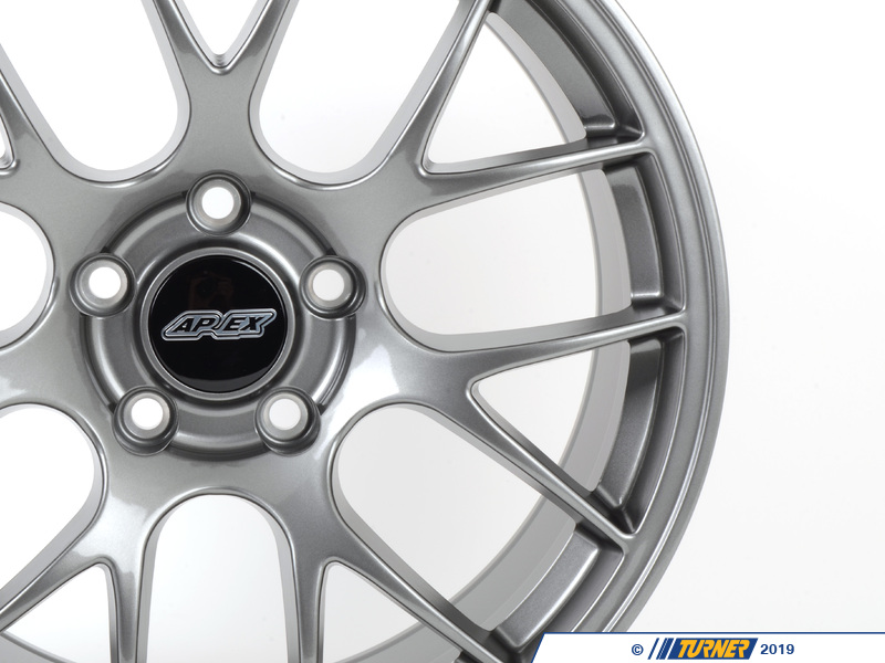EC7189ET31AN - APEX EC-7 18x9" ET31 Anthracite Wheel 21.25lbs -PROFILE ...