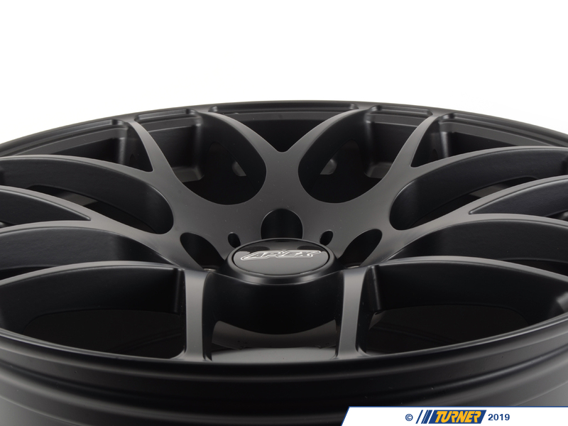 PS7199ET35SMBK - APEX PS-7 19x9" Satin Black Wheel | Turner Motorsport