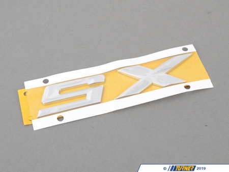 51147294466 - Genuine BMW X5 Decklid Emblem - F15 | Turner Motorsport