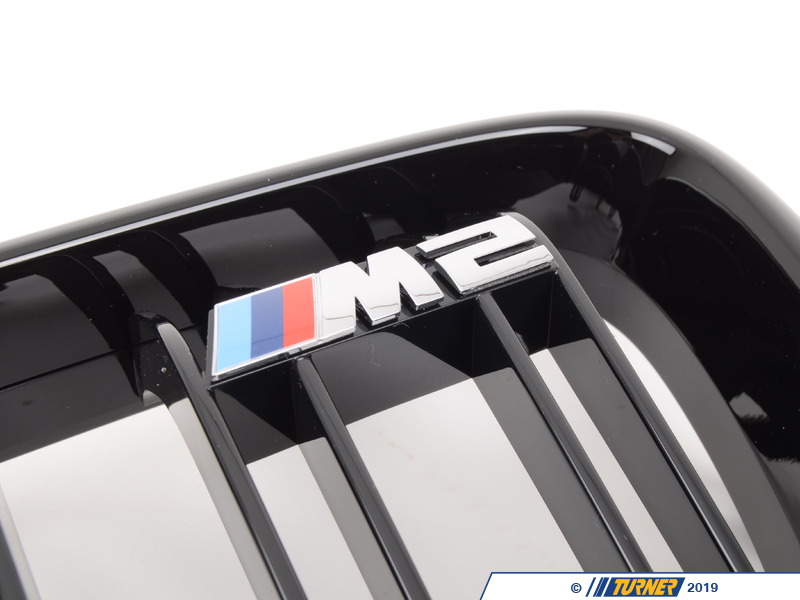 51712355447 - Genuine BMW M Performance Gloss Black Grille - Left - F87 ...