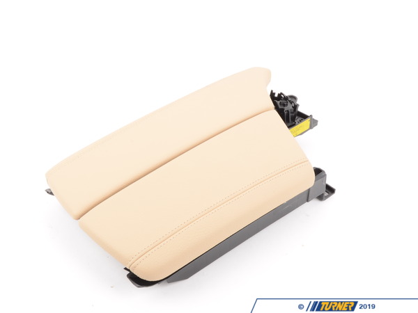 51169216866 - Genuine BMW Leather center armrest assembly | Turner ...