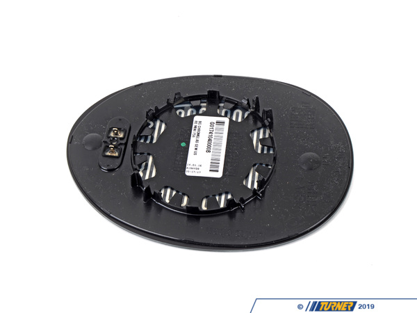 51167366044 - Genuine MINI Mirror Glass Heated - Passenger Side - F56 ...