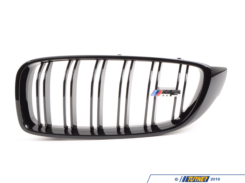 51712352812-813 - Genuine BMW M Performance Gloss Black Center Grills ...