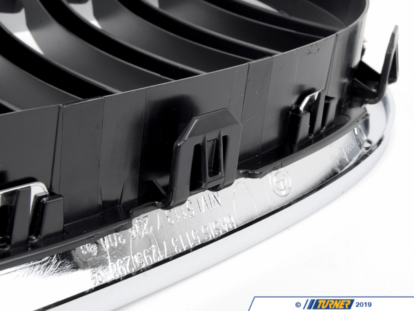 51117295298 - Genuine BMW Grille, Front, Right - 51117295298 | Turner ...