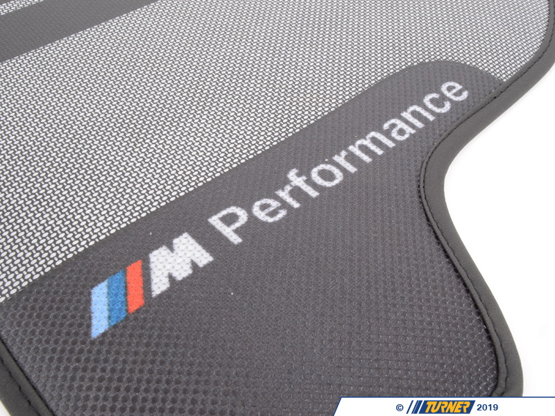 51472409930 - Genuine BMW M Performance M Performance Floor Mat - rear ...