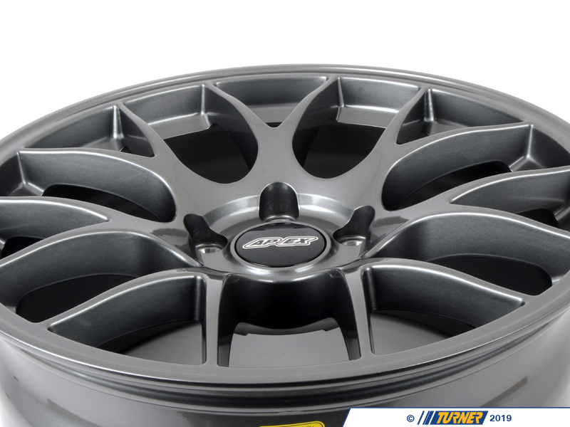 EC71895ET43AN - APEX EC-7 18x9.5" ET43 Anthracite Wheel 21.55lbs ...