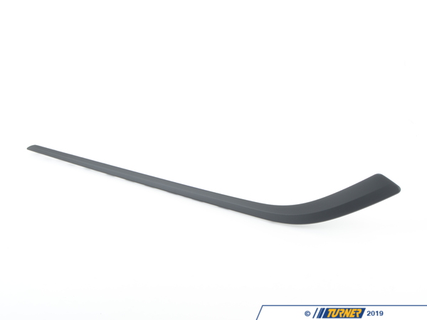 51417389529 - Genuine BMW Accent Molding, Front Left - Schwarz | Turner ...