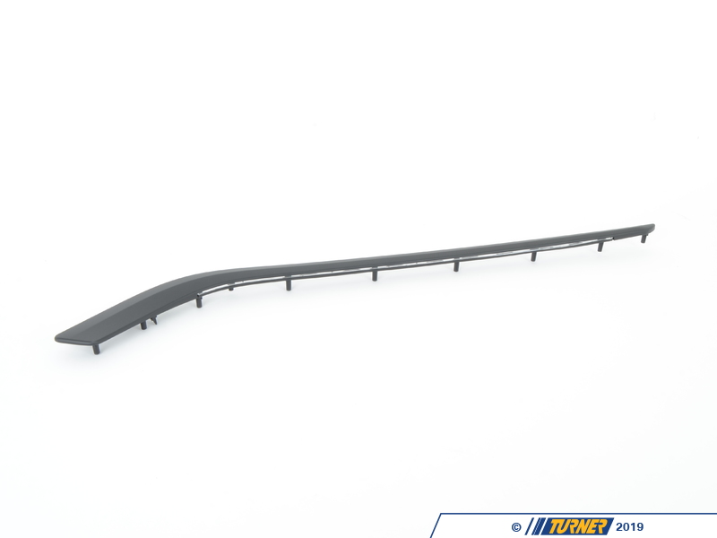 51417389529 - Genuine BMW Accent Molding, Front Left - Schwarz | Turner ...