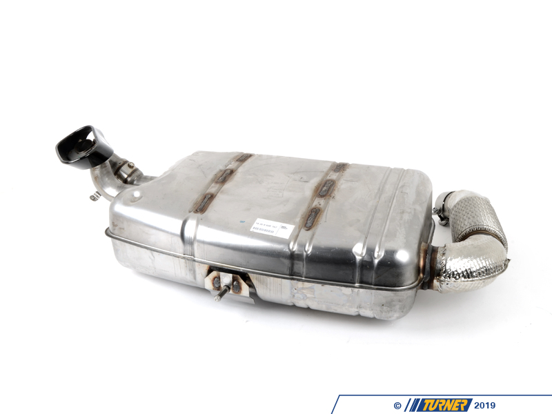 18308608167 - Genuine BMW Rear Muffler With Exhaust Flap - I12 i8 ...