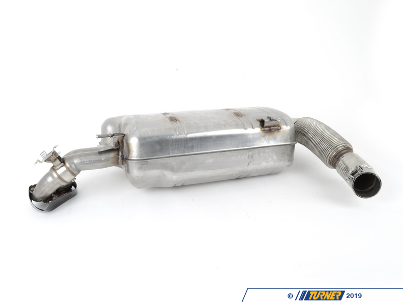 18308608167 - Genuine BMW Rear Muffler With Exhaust Flap - I12 i8 ...