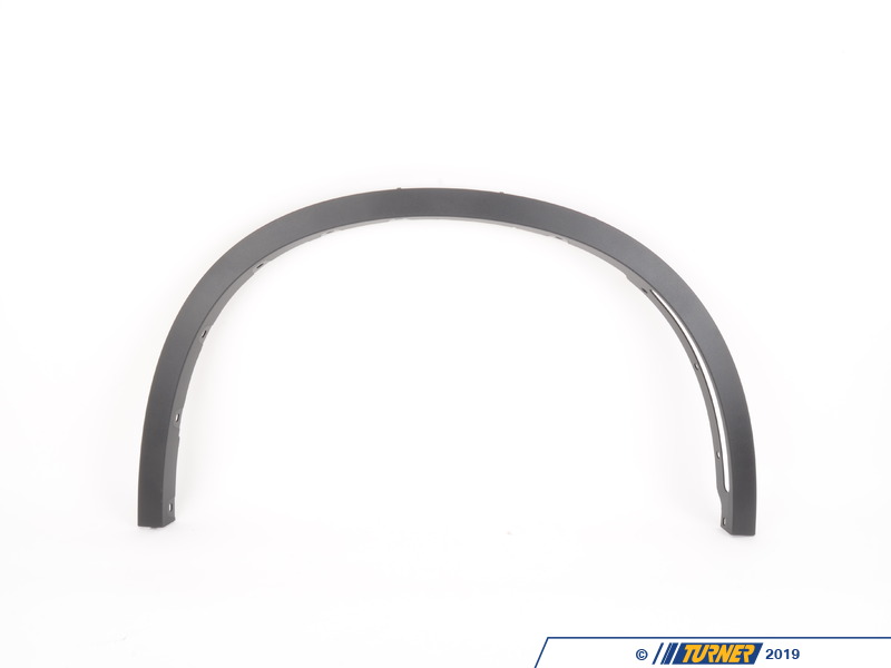 51777294374 - Genuine BMW Cover, Wheel Arch, Front Right Schwarz ...