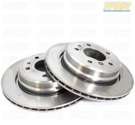 34216795318 - Genuine BMW Rear Brake Rotor - E70 X5M, E71 X6M | Turner ...