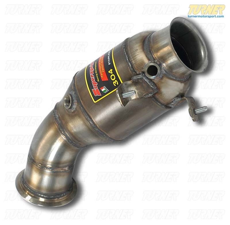 988521 - Supersprint Turbo Downpipe with Metallic Sport Cat - 105mm ...