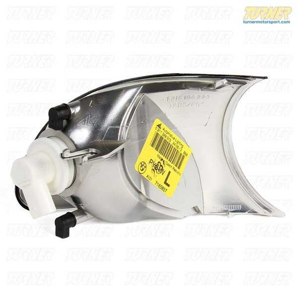 63137165857 - Clear Turn Signal - Left - E46 325ci, 330ci, M3 | Turner ...