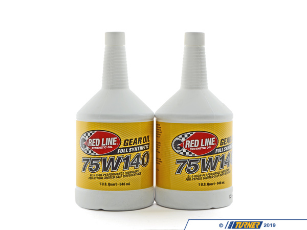 57914KT1 - Red Line 75w140 Differential Fluid - 2 Quart | Turner Motorsport