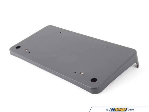 51137200711 - Genuine BMW License Plate Base - F10 | Turner Motorsport
