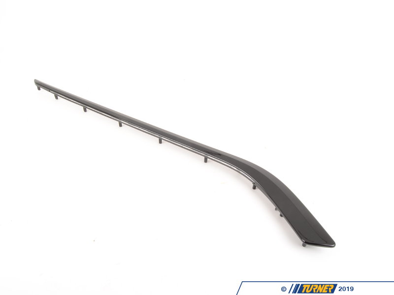 51417389536 - Genuine BMW Accent Molding, Front Right - Schwarz Hochgl ...