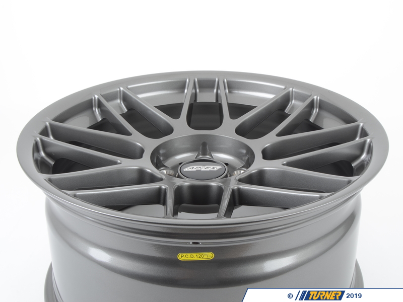 ARC81995ET22AN - APEX ARC-8 19x9.5" ET22 Anthracite Wheel 20.95lbs ...