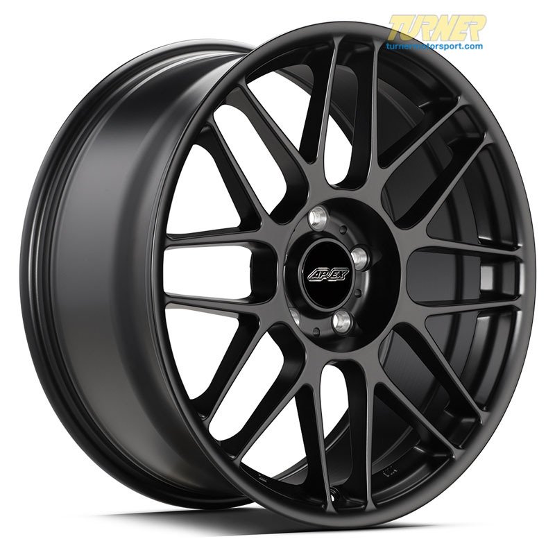 ARC8199ET38SMBK - APEX ARC-8 19x9" ET38 Satin Black Wheel 20.7lbs ...