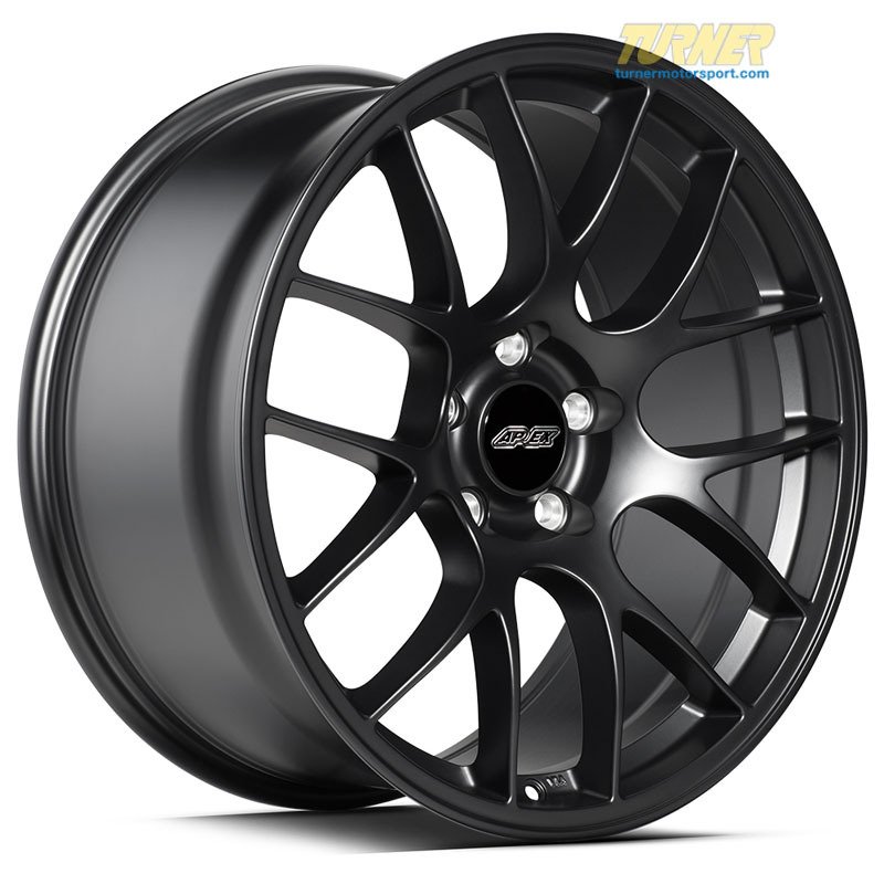 EC71995ET43SMBK - APEX EC-7 19x9.5" ET43 Satin Black Wheel 23lbs ...