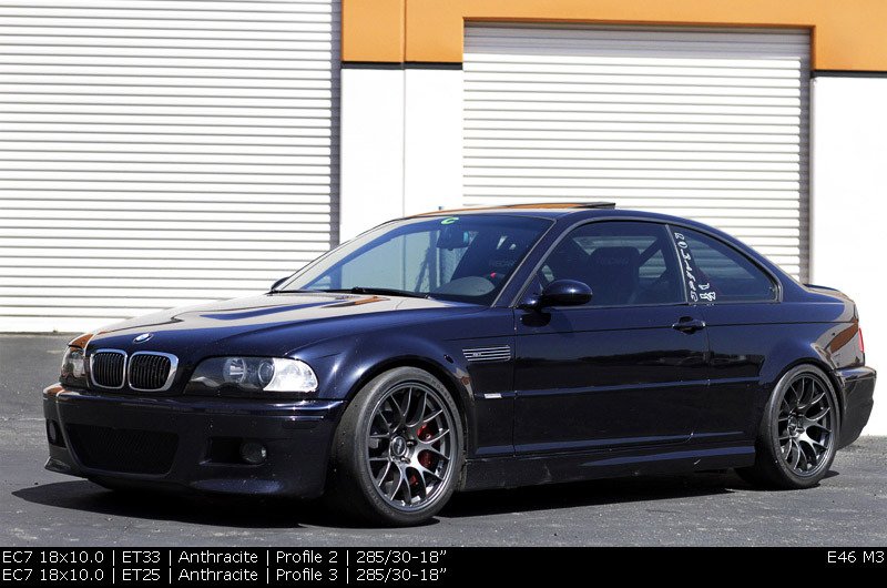 EC71810ET33AN - APEX EC-7 18x10" ET33 Anthracite Wheel 22.50lbs ...