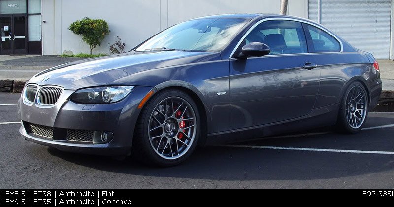 ARC81885ET38AN - APEX ARC-8 18x8.5" ET38 Anthracite Wheel 18.45lbs ...