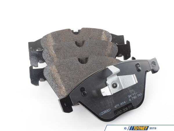 34112288868 - Genuine BMW Front Brake Pad Set with Sensor - E91 328i ...