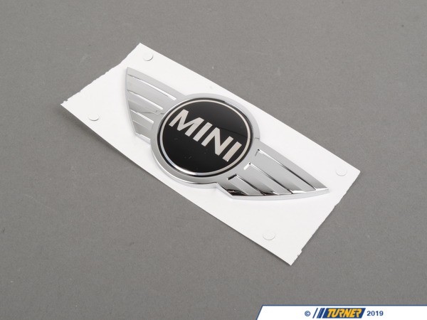 51147411203 - Genuine MINI Badge Rear - 51147411203 | Turner Motorsport