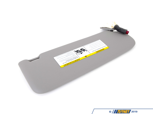 51167248859 - Genuine BMW Sun Visor With Label, Left Everestgrau ...