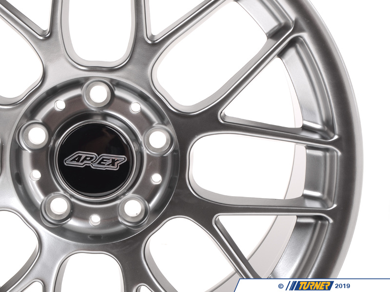 ARC81795ET35HBK - APEX ARC-8 17x9.5" ET35 Concave Wheel - Hyper Black ...