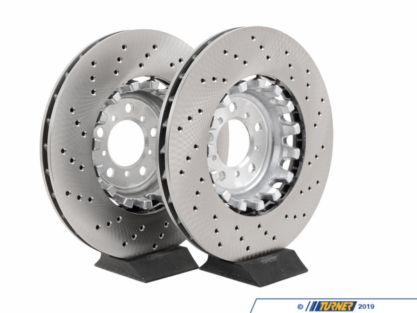 34112284809KT - Genuine BMW Front Brake Rotor Set - F80 M3, F82 M4, F87 ...