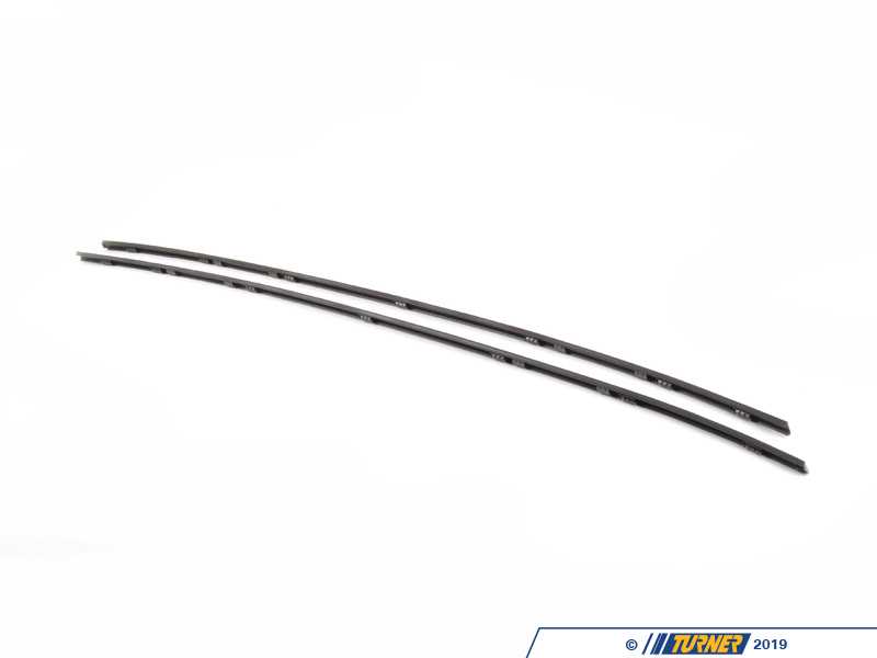 51137062137-138 - Genuine BMW Roof Molding Set - Matte Black - Left ...