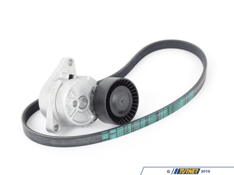 11282250246 - Genuine BMW A/C Belt and Tensioner Kit - E46 E39 E53 M54 ...