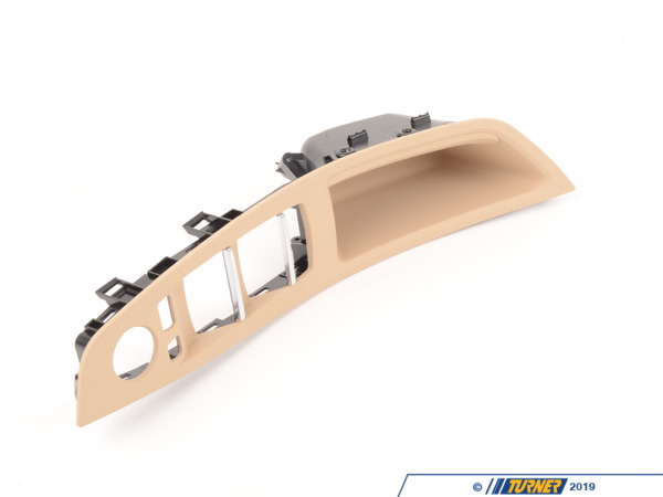 51417225875 - Genuine BMW Beige Front Door Handle Trim - Left - F10 ...