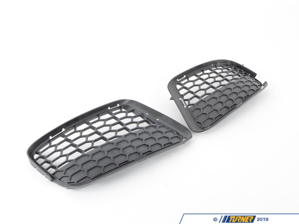 51117845542 - Genuine BMW Front bumper lower side grilles - E84 ...